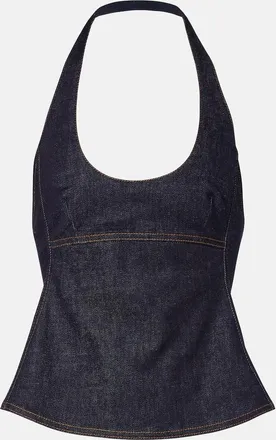 Jacquemus Top Lavoir de-N&icirc;mes en denim
