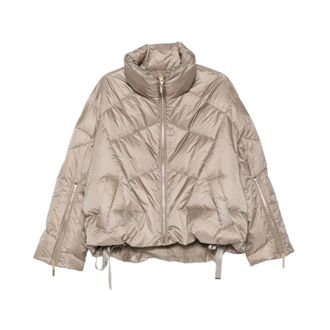 Twinset Gesteppte Jacke - - Jackets - Damen - Beige - XS