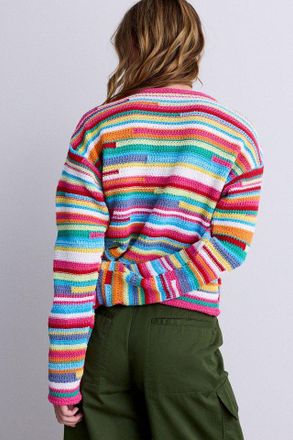 Next Cardigan Strickjacke mit hohem Baumwollanteil zum Binden (1-tlg)