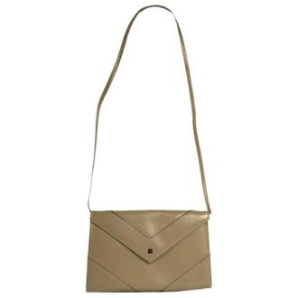 Givenchy Pre-owned Leder-Umh&auml;ngetasche - - Pre-owned - Damen - Braun - ONE SIZE