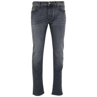 Jacob Cohen Nick Grey Denim Jeans - - Jeans - Herren - Grau - W32