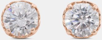 Kate Spade New York Kate Spade That Sparkle Ohrringe, Rund f&uuml;r Frauen in Klar/Ros&eacute;gold