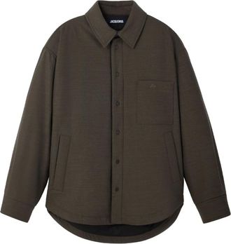 Jacquemus Homme, Chemises, Brun, Taille: S Chemise Boulanger