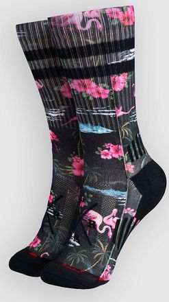 Loose Riders Global Alliance Flamingos Socken pink