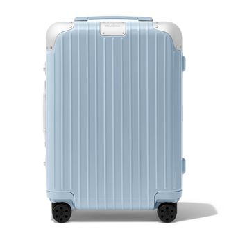 Rimowa Hybrid Cabin Kabinenkoffer in Sky Blau - Polycarbonat - 55x40x23