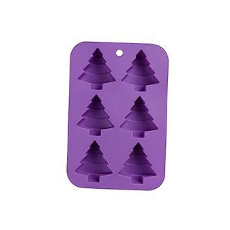 UPKOCH Moule En Silicone Pour G&acirc;Teau Sapin De No&euml;L 26X17.5X2.5Cm Moule De Cuisson Antiadh&eacute;Sif Pour Chocolat Et Fondant Outil De D&eacute;Coration P&acirc;Tisserie Aliment