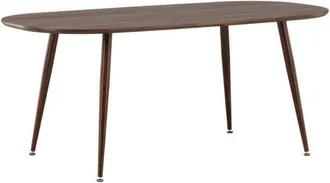 Paris Prix Paris Prix - Table &agrave; Manger Design Sanford 180cm Marron