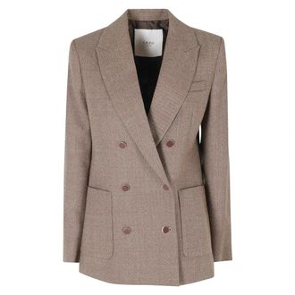 Cruna Zoe Blazer - - Jackets - Damen - Braun - S