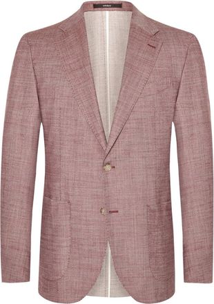 Windsor Ungef&uuml;ttertes Sakko aus einem Woll-Jersey, Shaped Fit in