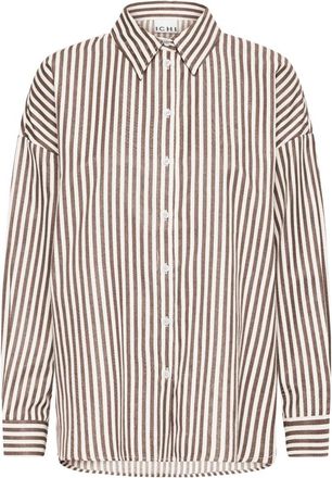 Ichi Ichi, Femme, Blouses et Chemises, Multicolore, Taille: 42 FR Ihkitta SH Bluser