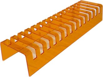 Generic Fliesenst&auml;nder, 14-stufiger Acryl-Ausstellungsst&auml;nder, Bodenfliesen-Aufbewahrungsst&auml;nder, for Ausstellungsr&auml;ume In Gesch&auml;ften, Platzsparend(Color 6)