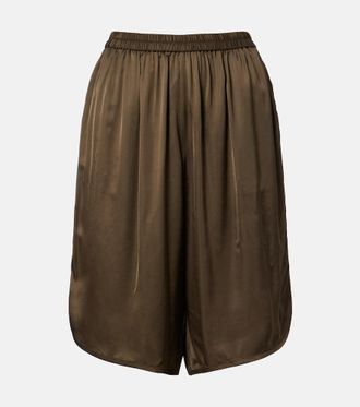 Frankie Shop Bermuda Nelis en satin