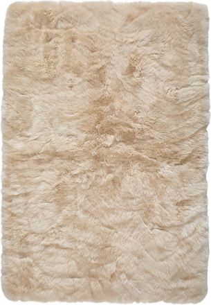 Linea Natura Schaffell, Creme, Fell, Echtleder, Lammfell, Schaf, rechteckig, 120x180 cm, Oeko-Tex Standard 100, in verschiedenen Gr&ouml;&szlig;en erh&auml;ltlich, Teppiche & B&ouml;de