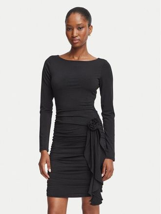 Guess Coctailkleid W6BK19 K6104 Schwarz Slim Fit