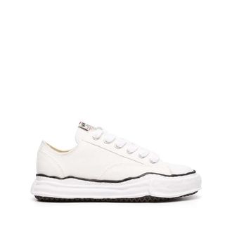 Miharayasuhiro Wei&szlig;e Leinwand-Sneaker mit Gummikappe - - Shoes - Herren - Wei&szlig; - 42 EU