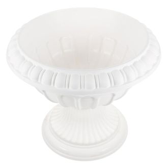 OSALADI R&ouml;mischer Blumentopf Kunststoff 30cm Hochzeits Pflanzgef&auml;&szlig; Vintage Haust&uuml;r Deko Pflanztopf Stabil Bruchfest