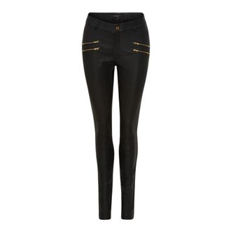 BTF-CPH Cropped Stretch Leggings - - Trousers - Damen - Schwarzk - M