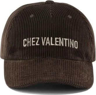 Valentino Garavani Caps & M&uuml;tzen - Chez Valentino Baseball Cap - Gr. 58 - in Schwarz - f&uuml;r Damen