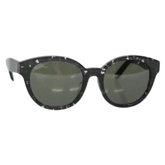 Ferragamo Pre-owned Plastik sonnenbrillen - - Pre-owned - Damen - Schwarzk - ONE SIZE