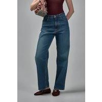 Alaia Low Waist Denim Pants