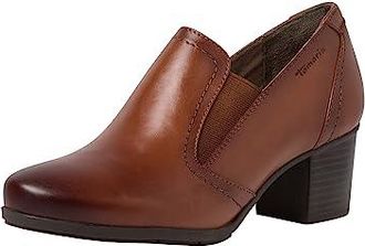 Tamaris Tamaris Femme Comfort Fit 8-84400-41 Chaussures Classiques en Cuir avec Semelle intérieure Amovible Escarpins, Marron, 42 EU Large