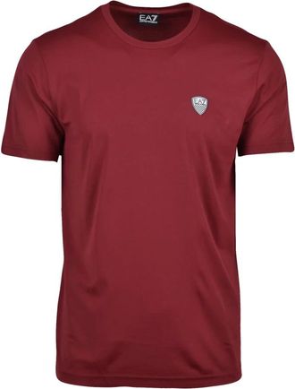 Emporio Armani T-shirt EA7 Emporio Armani - Homme - Tops - Rouge - Taille: S