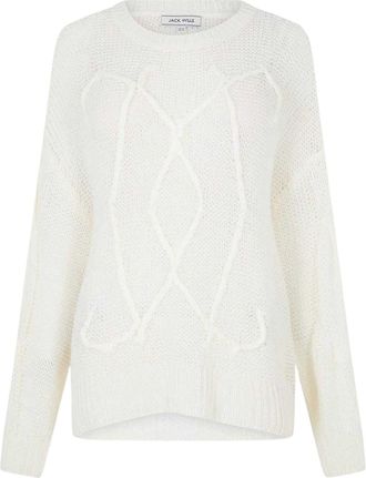 Jack Wills Pullover f&uuml;r Damen, Regul&auml;r (Cremefarbe)