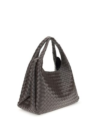 Bottega Veneta Womens Shoulder Bag Campana Large Fondant-M Brass Lambskin