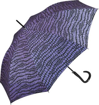 Pierre Cardin Stockschirm Automatik Croco Metallique Lilac