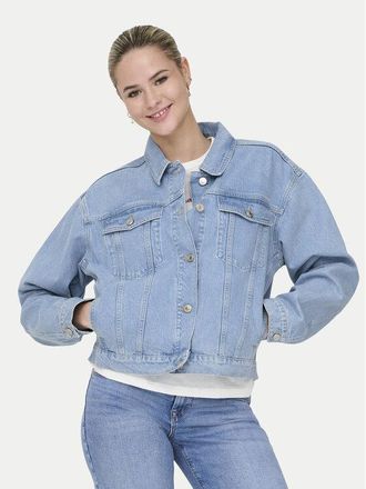 Only Jeansjacke Harper 15363548 Blau Regular Fit