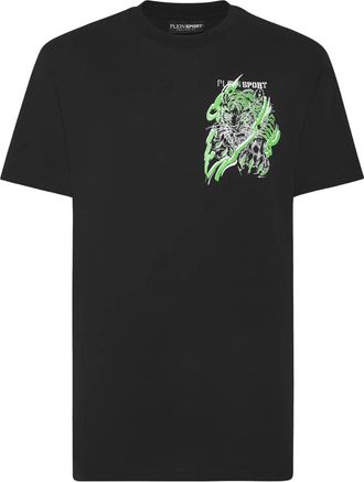 Plein Sport t-shirt Tiger - Noir