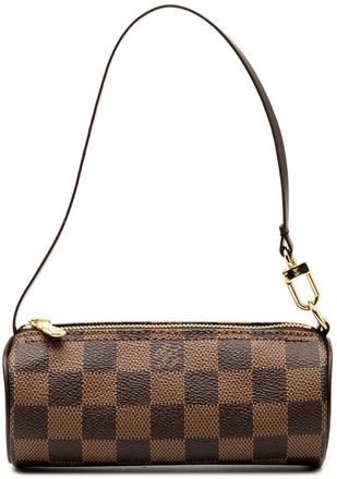 Louis Vuitton Crossbody Bags - Damier Ebene Papillon Pochette - Gr. unisize - in Braun - für Damen