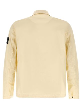 Stone Island Mens Beige Cotton Blouse