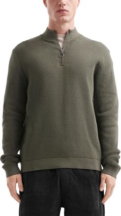 QS by s.Oliver Troyer mit feiner Rippstruktur aus Baumwollmix