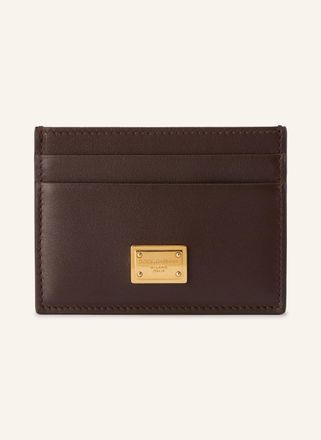 Dolce & Gabbana Kartenetui braun