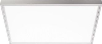 Sigor LED Panel FLED f&uuml;r Industrie und Handwerk, 230V, 62 x 62 x 2.8cm, UGR<22, 40W 3000K 3200lm 120&deg;, Wei&szlig;