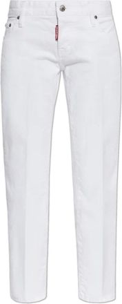 Dsquared2 Femme, Jeans, Blanc, Taille: 40 FR Jenna Jeans
