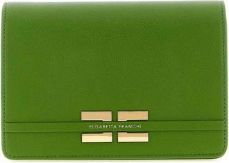 Elisabetta Franchi Sac Bandouli&egrave;re - Vert