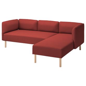 IKEA LILLEHEM 3er-Sitzelement + R&eacute;camiere