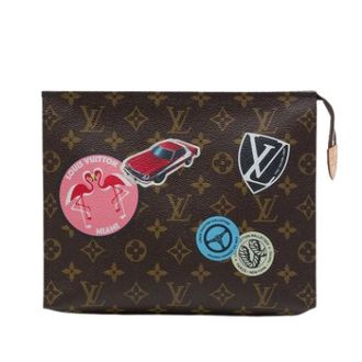 Louis Vuitton Trousses de toilette 26 Pre-owned - Femme - Pre-owned - Brun - Taille: ONE Size