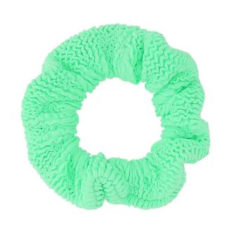Hunza G Texturierter Scrunchie Haargummi - - Accessories - Damen - Gr&uuml;n - ONE SIZE