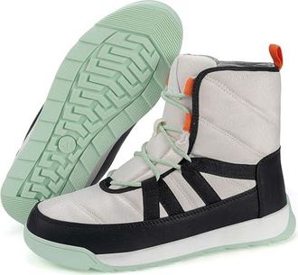 Mishansha Bottes de Neige Femme Antid&eacute;rapante Chaussures Hiver Chaudes Confortables Blanc 38EU