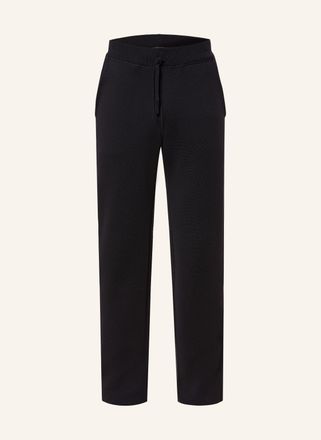 Maerz Maerz Muenchen Piqu&eacute;-Strickhose Im Jogging-Stil Regular Fit blau