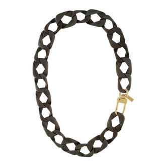 Dansk Copenhagen Anastazia Kurze Lock Link Halskette - - Accessories - Damen - Schwarzk - ONE SIZE