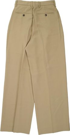 Ami Straight Fit Trousers - Beige