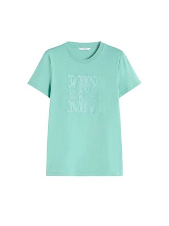Max Mara T-shirt jeunesse avec broderie monogramme