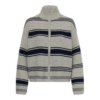 Part Two Cardigan - Femme - Pulls - Gris - Taille: 44 FR
