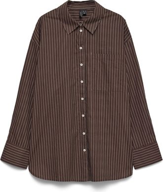 Vero Moda Vmfanni Ls Shirt WVN Exp Sb2 Ga