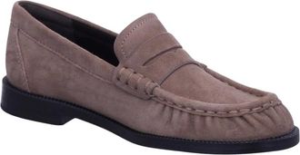 Tamaris Mocassins en cuir - Femme - Chaussures - Beige - Taille: 39 EU