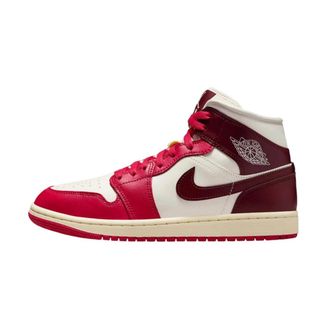 Nike Jordan Air Jordan 1 Mid - - Sport - Damen - Rot - 36 1/2 EU